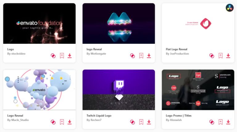 10 Best DaVinci Resolve Animated Logo Reveal Templates (My Favorites)