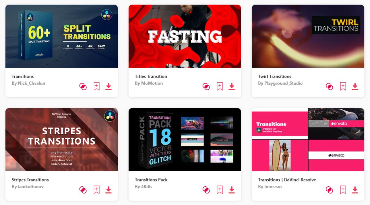 10 Best DaVinci Resolve Transitions Templates (My Favorites)