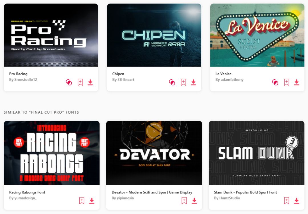 24 Fonts for Final Cut Pro That Speak to the Audience