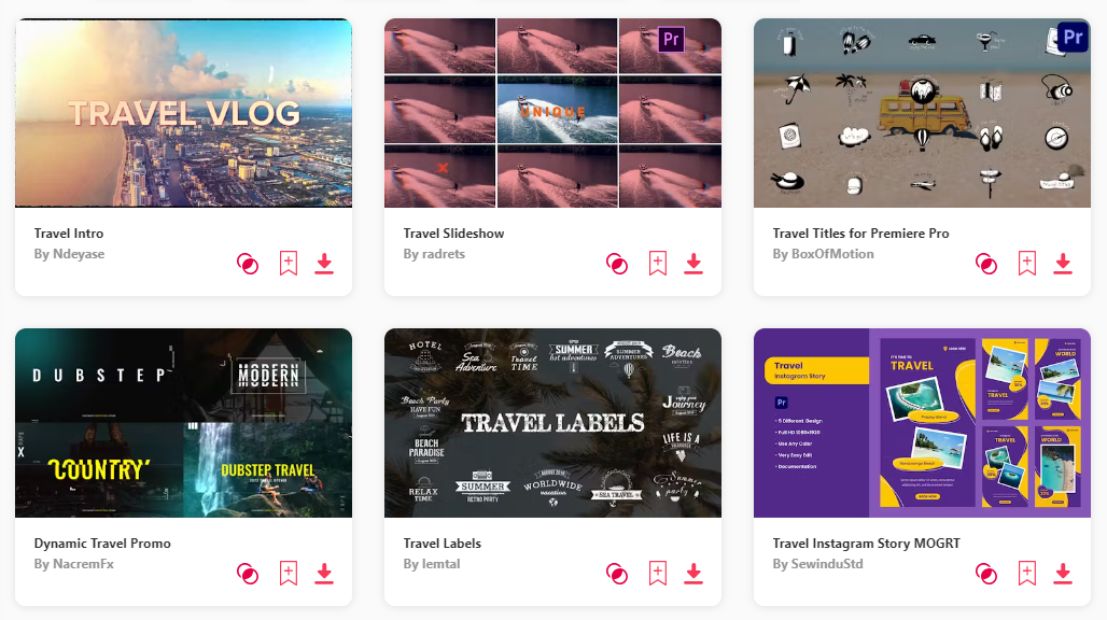 10 Best Premiere Pro Travel Templates (My Favorites)